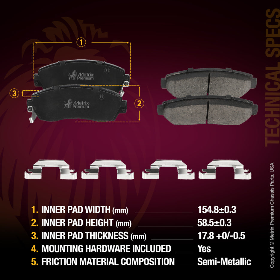 Metrix Premium Parts Root Causes of Brake Rotor Grooves and Score Marks ...
